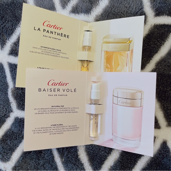 Cartier | Makeup | Cartier X2 Vials | Poshmark